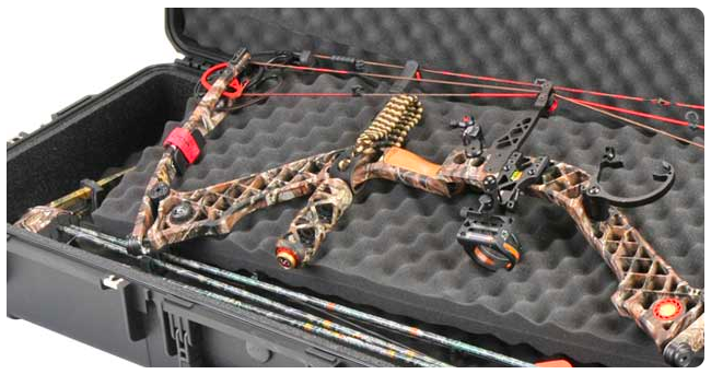 Bow cases - For Crossbows, Compound Bows, Broadheads with Pre-cut Foam